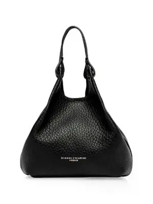 GIANNI CHIARINI Small Dua Leather Tote Bag