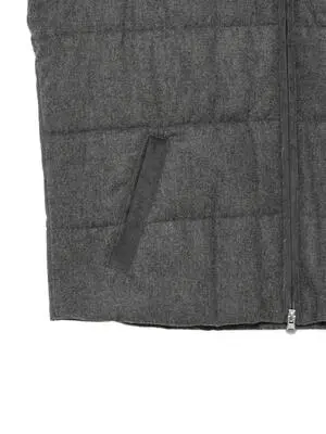 GRAN SASSO Quilted Wool Gilet