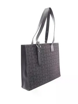 Loewe Canvas Anagram Buckle Horizontal Tote Bag