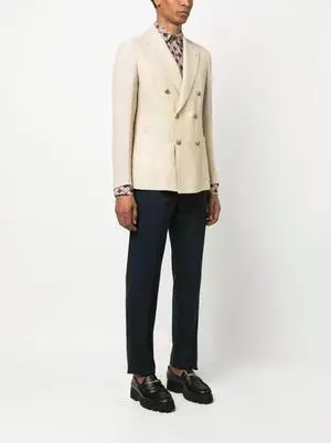 Tagliatore Double-breasted Peak-lapels Blazer