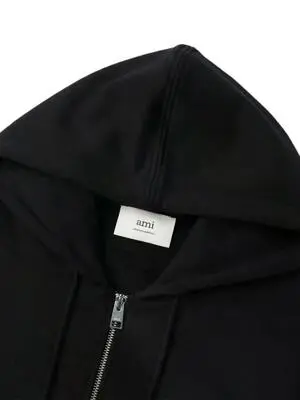 AMI Paris De Coeur Zip-up Hoodie