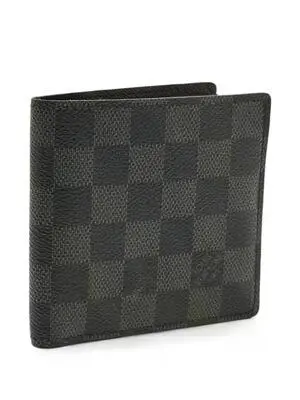 LOUIS VUITTON 2009 Marco Damier Graphite Wallet