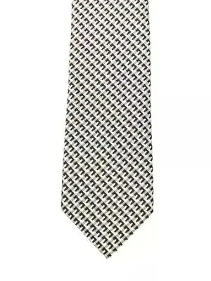 TOM FORD Geometric Pattern Neck Tie