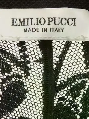 Emilio Pucci Lace Straight-leg Trousers
