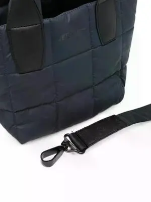 VEECOLLECTIVE Mini Porter Quilted Tote Bag - Blue