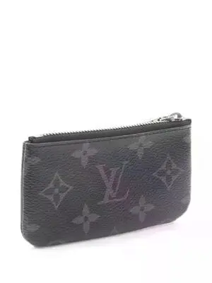 LOUIS VUITTON Monogram Eclipse Reverse Canvas Wallet - Grey