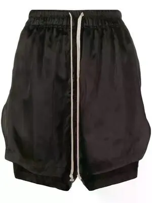 Rick Owens Elasticated Shorts For Women
