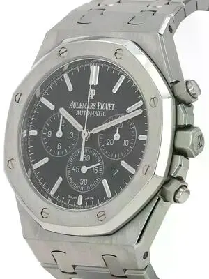 AUDEMARS PIGUET Royal Oak Chronograph Stainless Steel Watch - Silver