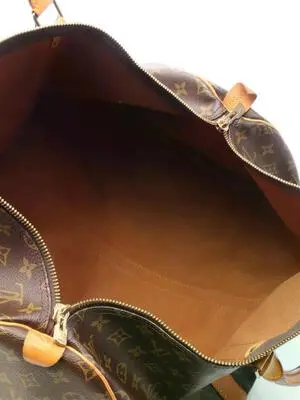 LOUIS VUITTON Monogram Keepall 55 Boston Bag