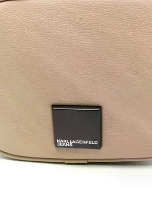 Karl Lagerfeld Logo Patch Messenger Bag