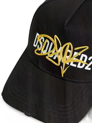Dsquared2 Cotton Gabardine Baseball Cap