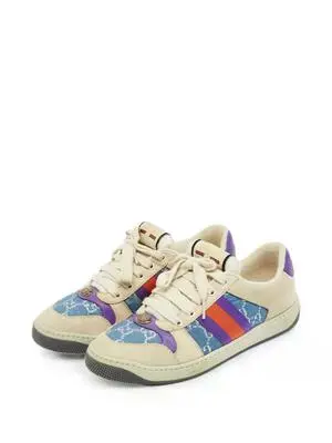 Gucci Screener Lace-up Sneakers