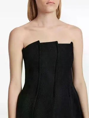 Proenza Schouler Corinne Strapless Twill Top