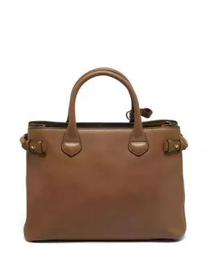 Burberry House Check Medium Tote Bag - Brown