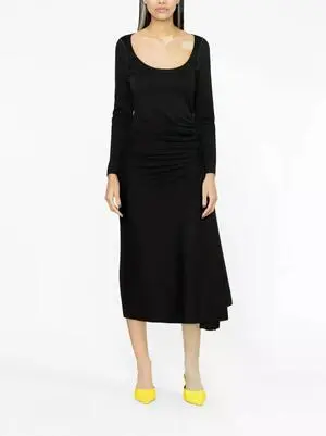 Marni Long-sleeved Midi Dress