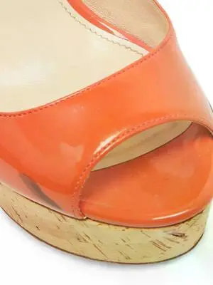 Prada Platform Peep-toe Pumps