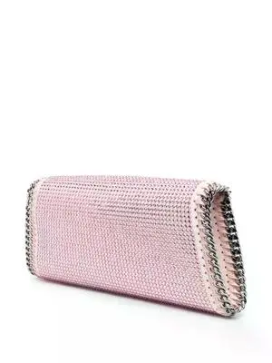 Stella McCartney Falabella Crystal-embellished Clutch Bag