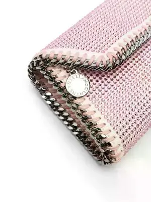 Stella McCartney Falabella Crystal-embellished Clutch Bag