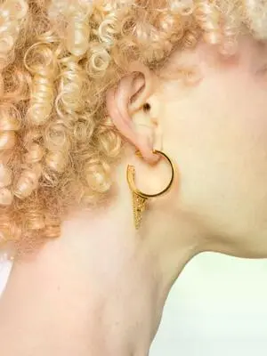 Eddie Borgo Safety Chain Earrings