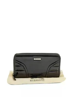 Burberry Quilted Patent Leather Wallet