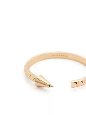 Eddie Borgo Pyramid Hoop Earrings