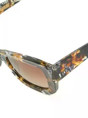 FLATLIST Norma Safari Rectangle Sunglasses