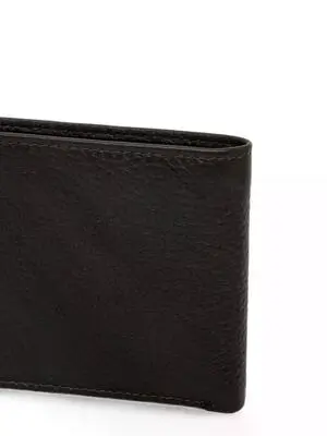 AERONAUTICA MILITARE Logo-plaque Grained Wallet - Brown