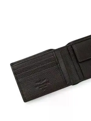AERONAUTICA MILITARE Logo-plaque Grained Wallet