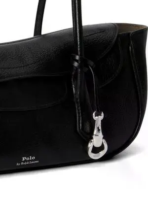 Polo Ralph Lauren Grained Leather Shoulder Bag