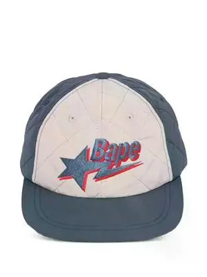 A BATHING APE Sta Logo Baseball Cap - Blue