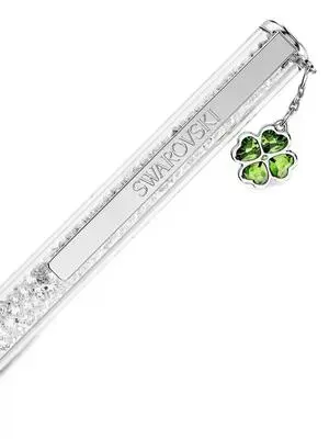 SWAROVSKI Crystal-embellished Clover-charm Pen