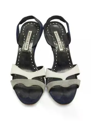Manolo Blahnik Open-toe Slingback Sandals