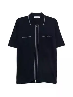 GRAN SASSO Zip-fastening Knitted Shirt