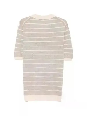 GRAN SASSO Striped Short-sleeve T-shirt