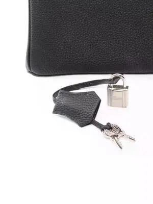 Hermès 25 Togo Birkin Handbag - Black