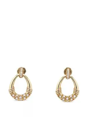 Cartier 1990s Diamond Drop Earrings
