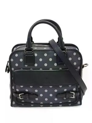 Loewe Cruz Polka Dot Satchel Bag