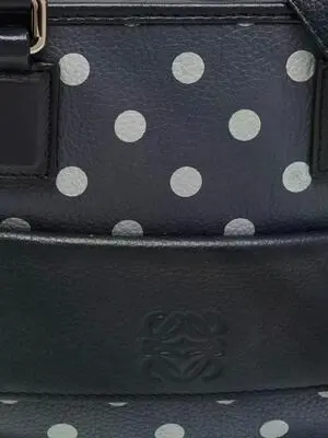 Loewe Cruz Polka Dot Satchel Bag