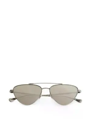 JIL SANDER Double-bridge Sunglasses - Silver