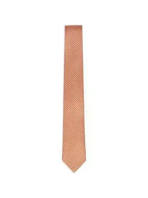 FERRAGAMO Silk Neck Tie - Orange