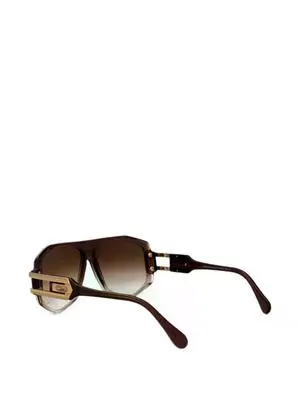 Cazal Geometric Frame Sunglasses