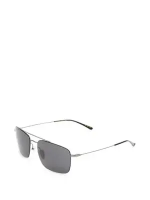 Gucci Rectangle-frame Sunglasses - Grey