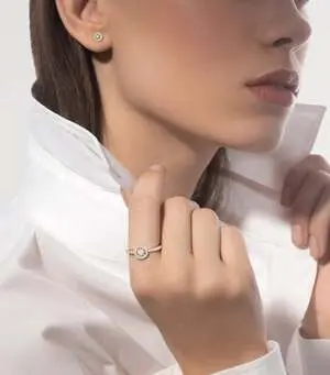 Messika Yellow Diamond Stud Earrings