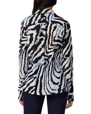 Diane Von Furstenberg Printed Viscose Shirt
