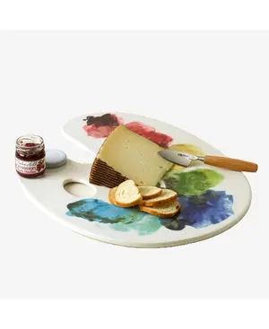 UNCOMMON GOODS Artist Palette Serving Board