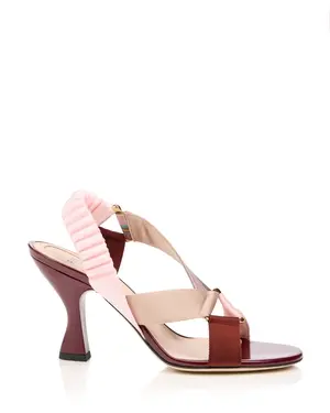 Fendi Iconic Colibri Slingback Sandals