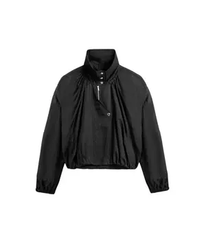 NOCTURNE High-neck Gathered Jacket