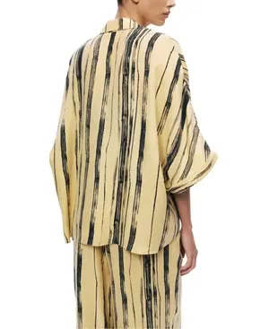 NOCTURNE Printed Short Sleeve Shirt