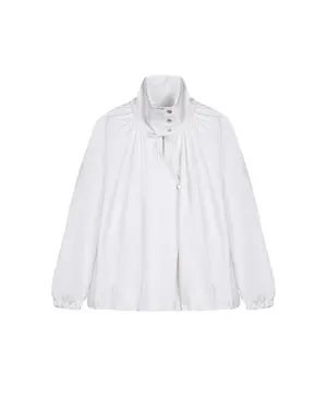NOCTURNE Oversized Zip-front Jacket