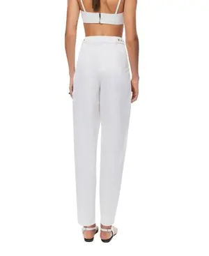 NOCTURNE High-waist Tailored Tapered Pants